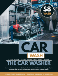 Auto Body Shop Flyer Poster Templaate Template | PosterMyWall