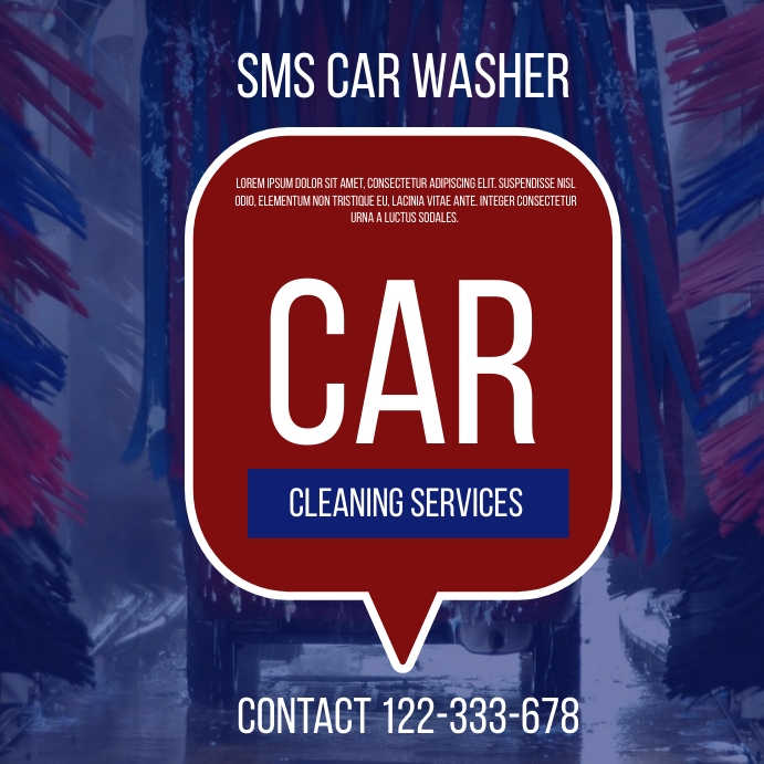 Brosur Brosur Cuci Mobil Templat | PosterMyWall