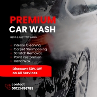 Creative car wash logo design Template | PosterMyWall