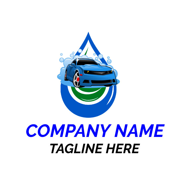 car wash logo,automotive logo ,auto detailing Template | PosterMyWall