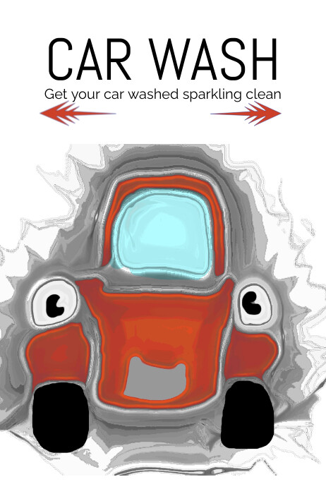 Car Wash Poster Templat | PosterMyWall