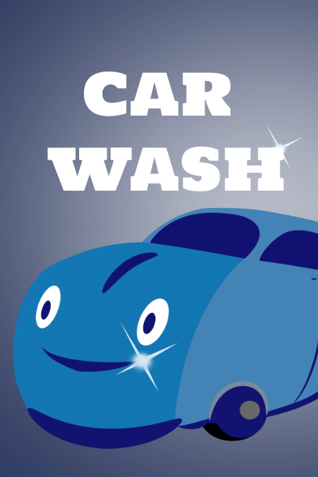 Car washing poster Template | PosterMyWall
