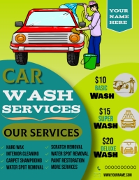 Car Wash poster (2) Template | PosterMyWall