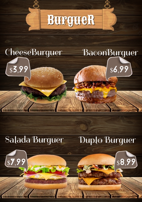 Copy of Cardápio, Menú | PosterMyWall