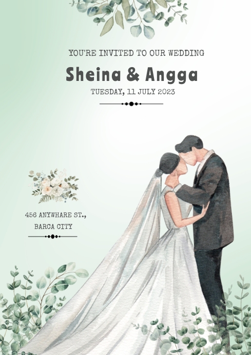 Wedding Flayers Template | PosterMyWall