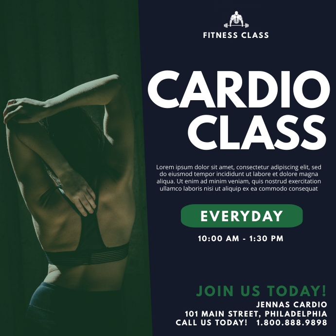 Copy of Cardio | PosterMyWall