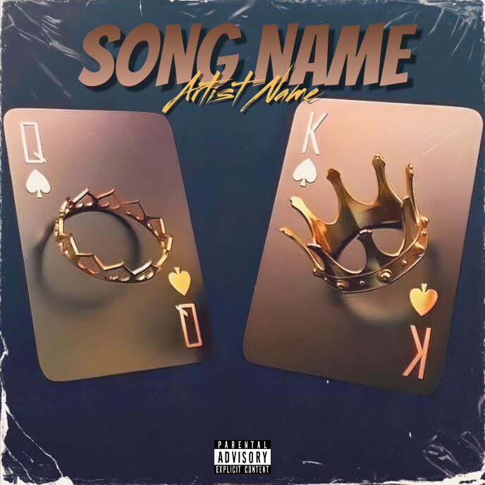 Cards Album Cover Template | PosterMyWall