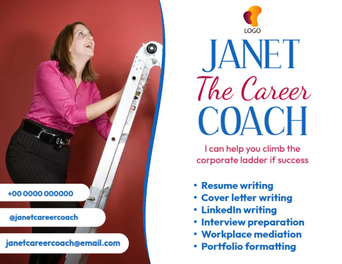 Career coach poster template | PosterMyWall