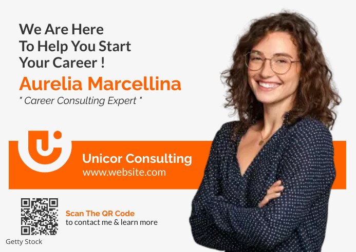 Career consulting professional services postc Template | PosterMyWall