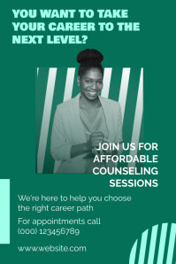 Career Counseling Template | PosterMyWall