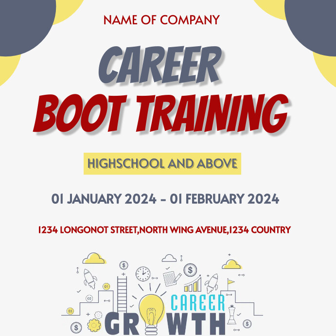 Career Counselling Template | PosterMyWall