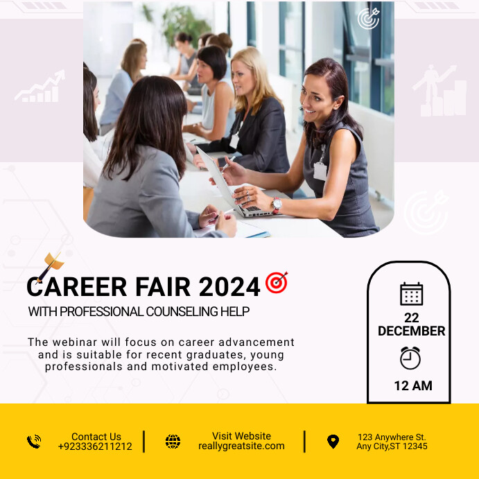 Career Counselling Template | PosterMyWall