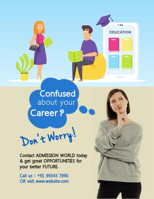 career counselling flyer template | PosterMyWall