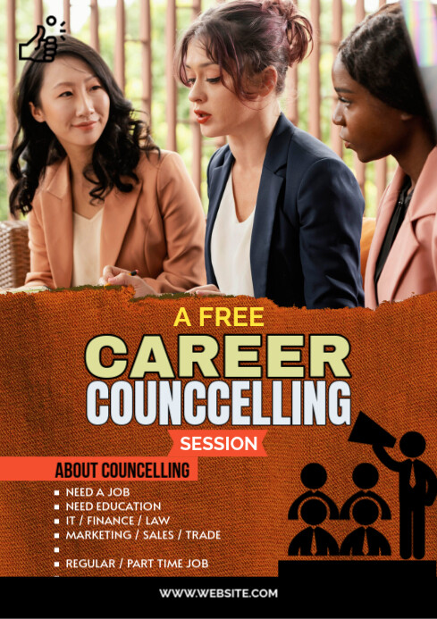Career Counselling Template | PosterMyWall