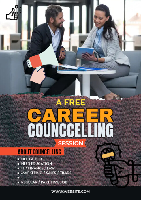 Career Counselling Template | PosterMyWall