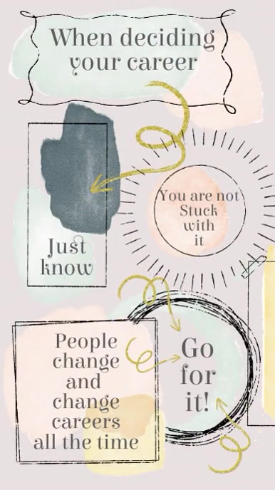 Career Instagram Story Inspirational Career Template | PosterMyWall