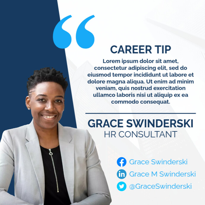 Career tips flyer template | PosterMyWall