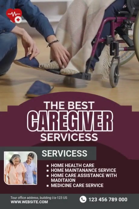 Caregiver service Template | PosterMyWall