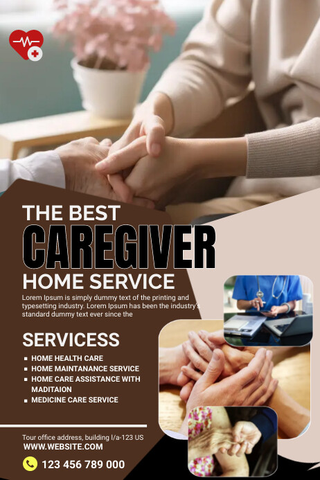 Caregiver service Template | PosterMyWall