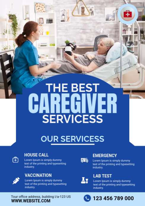 Caregiver service Template | PosterMyWall