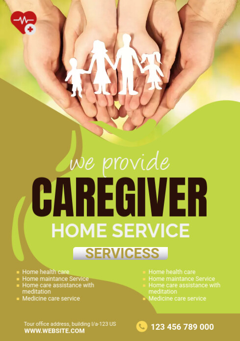 Caregiver service Template | PosterMyWall