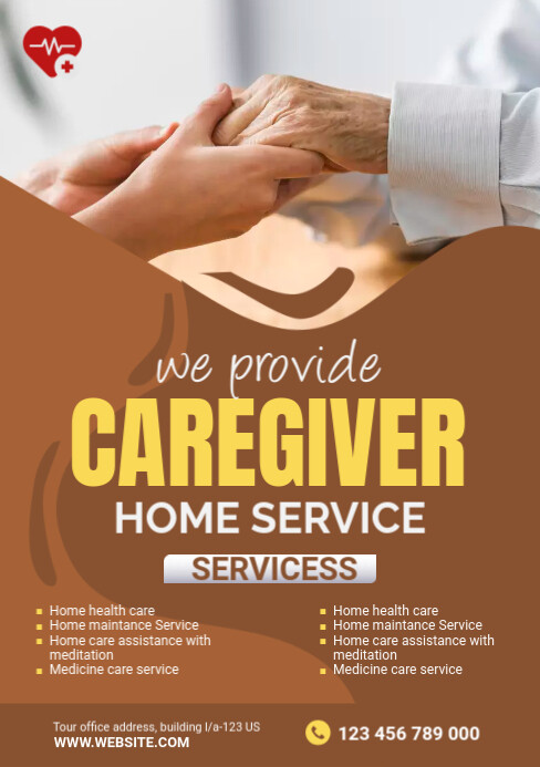 Caregiver service Template | PosterMyWall