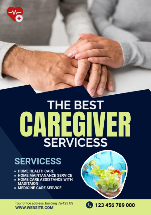 Copy of Caregiver service | PosterMyWall