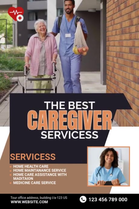 Caregiver service Template | PosterMyWall