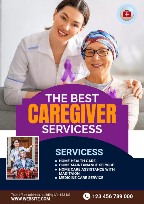 Caregiver service Template | PosterMyWall