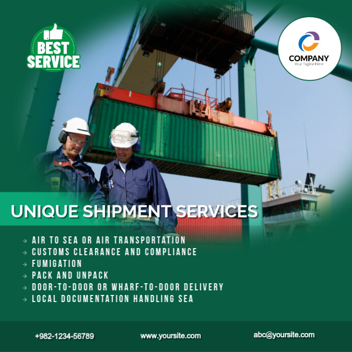 Cargo Template | PosterMyWall