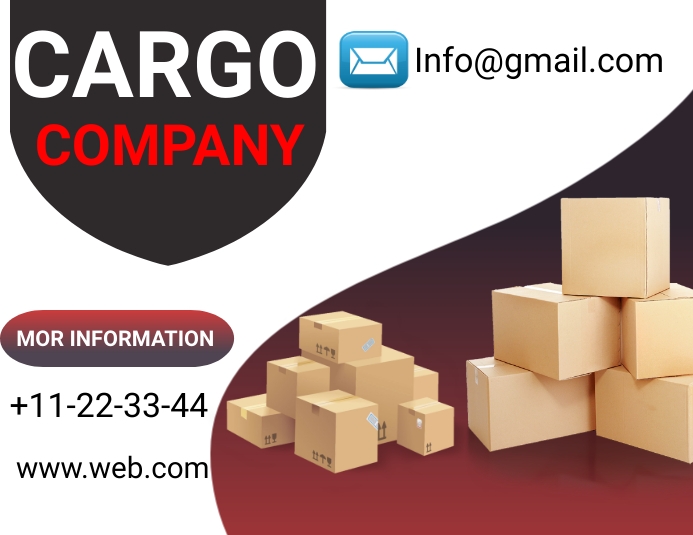 Cargo service company Template | PosterMyWall