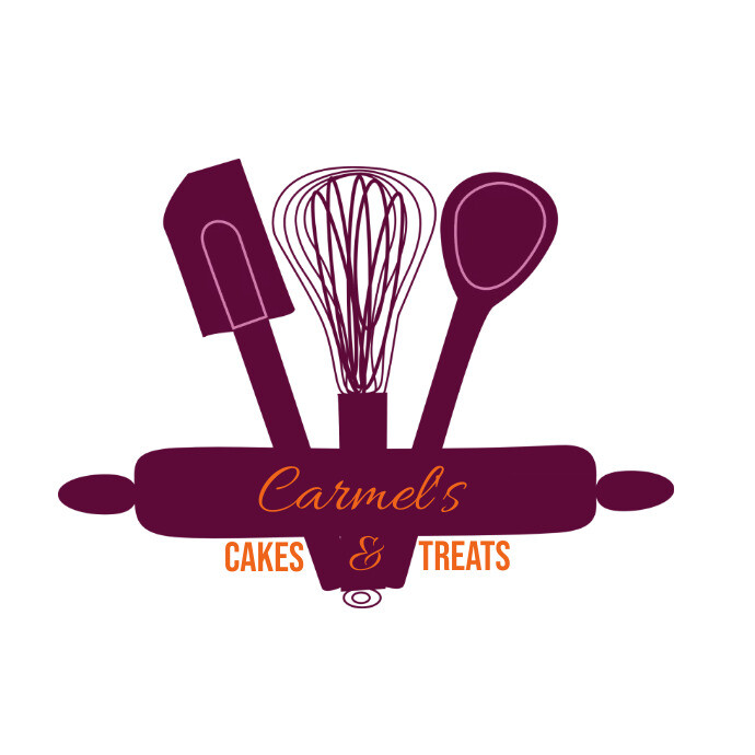 Carmel's Cakes & Treats Color Logo Template | PosterMyWall
