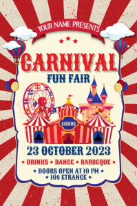 Carnival Circus Flyer Template | PosterMyWall