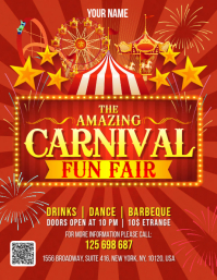Carnival Circus Fun Fair Template | PosterMyWall