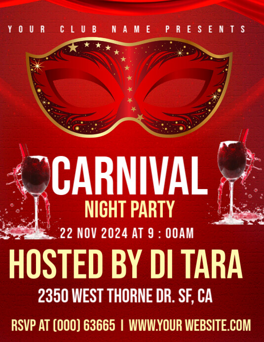 Copy of Carnival Night Party Flyer | PosterMyWall
