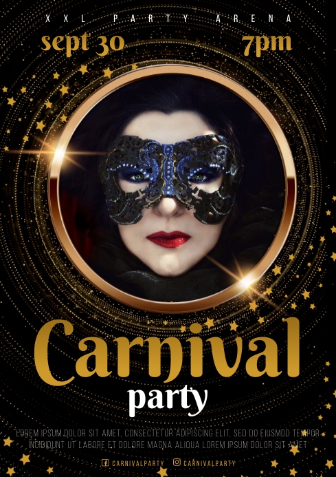 Copy of CARNIVAL PARTY POSTER | PosterMyWall