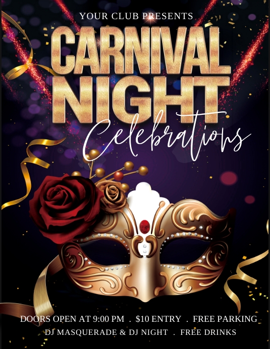 carnival post Template | PosterMyWall