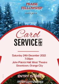 Christmas carol (6) Template | PosterMyWall