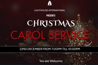 carol service Template | PosterMyWall