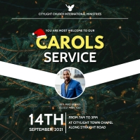 Carol service Template | PosterMyWall