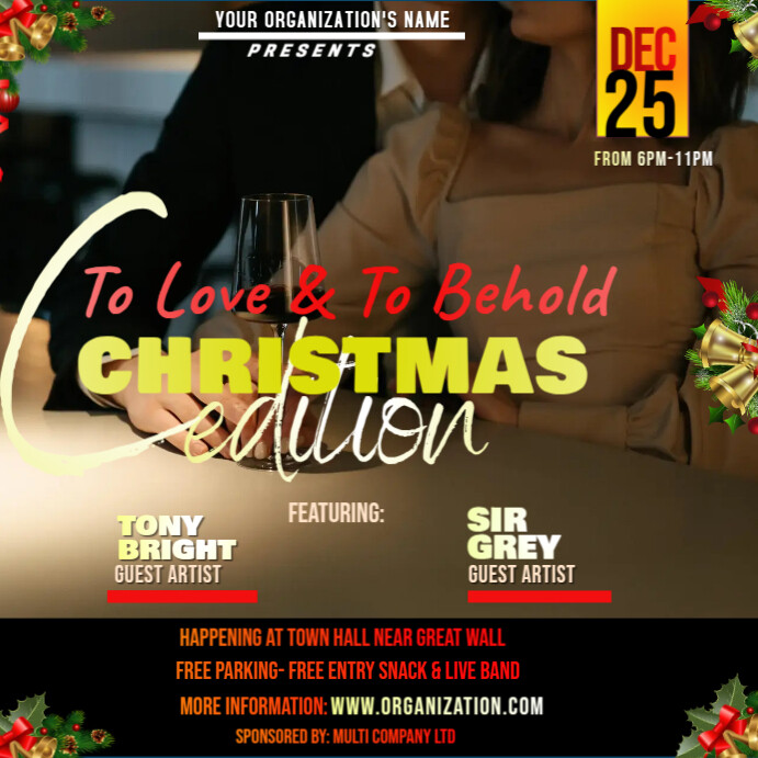 Caroly Templat | PosterMyWall