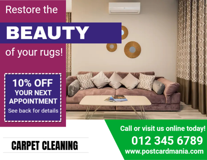 Carpet Cleaning Ads Template | PosterMyWall