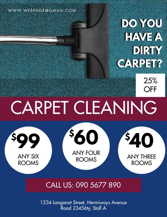 Copy of CARPET CLEANING FLYER | PosterMyWall