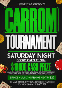 Carrom Tournament Template | PosterMyWall
