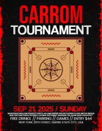 Carrom Tournament Template | PosterMyWall
