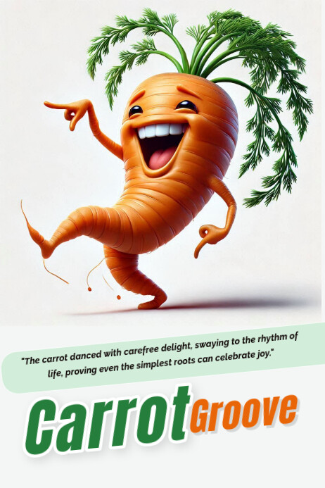 Carrot Templat | PosterMyWall