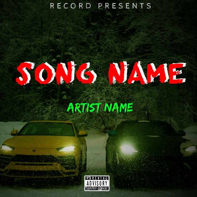 Cars album cover Template | PosterMyWall