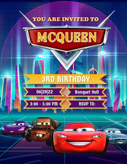 Cars Template | PosterMyWall