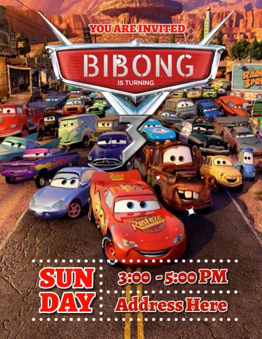 Cars Template | PosterMyWall