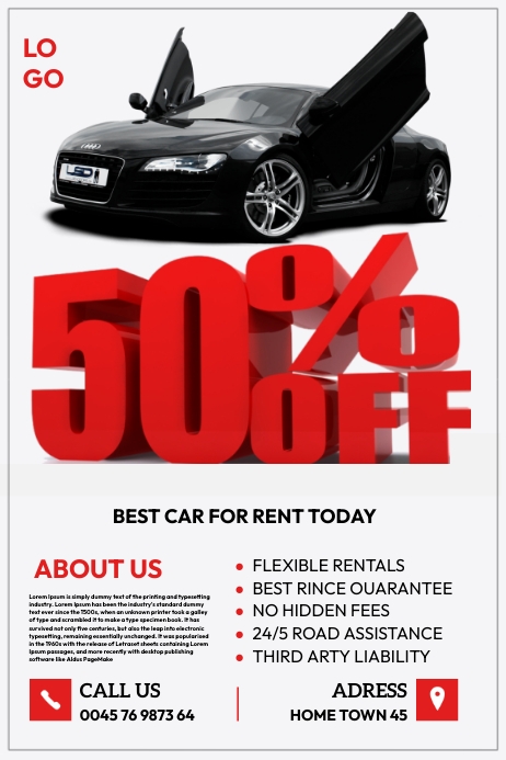 Cars Template | PosterMyWall